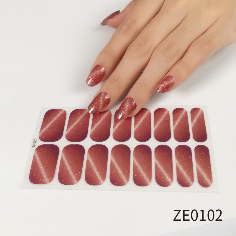 Nails Art Ideas Brown Glitter Glossy Luxury Patterns & Prints pick1 ...