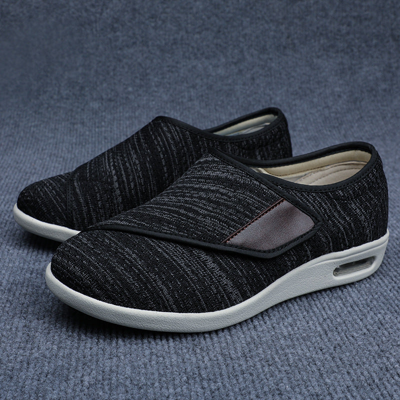 Vanccy Wide Adjusting Soft Comfortable Diabetic Shoes, Walking Shoes-N
